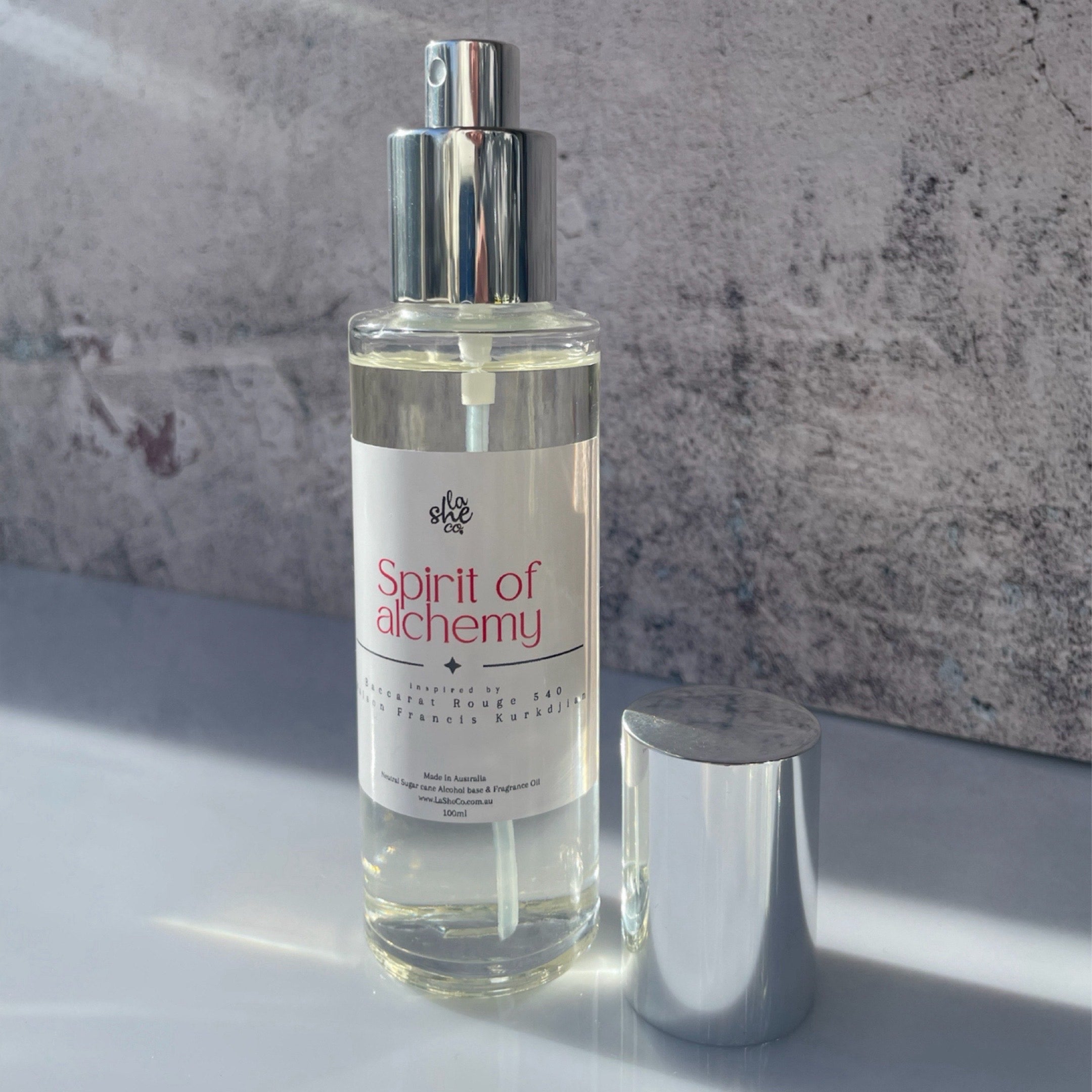 Spirit of Alchemy Perfume inspired by Baccarat Rouge – La She Co